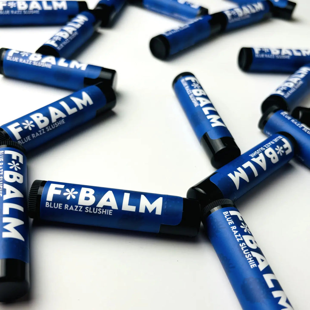 Blue Razz Slushie Flavoured Lip Balm – Flamingo Motif Boutique